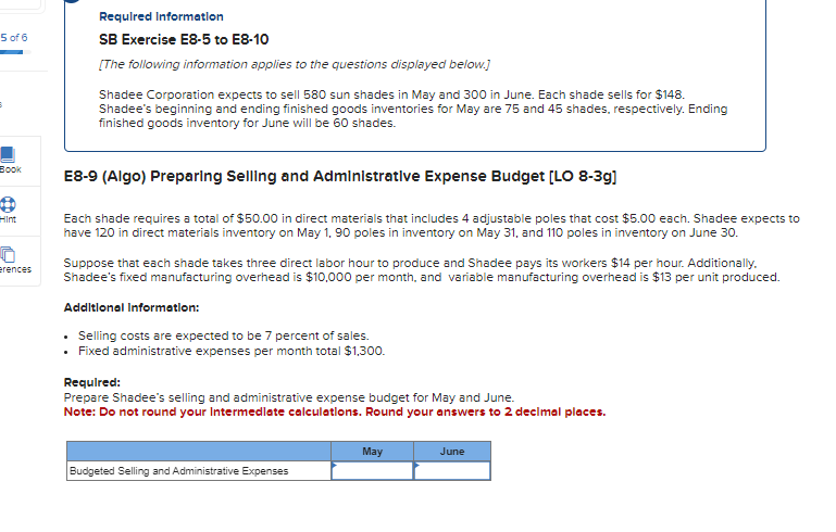 Solved Required InformationSB Exercise E8-5 ﻿to E8-10[The | Chegg.com