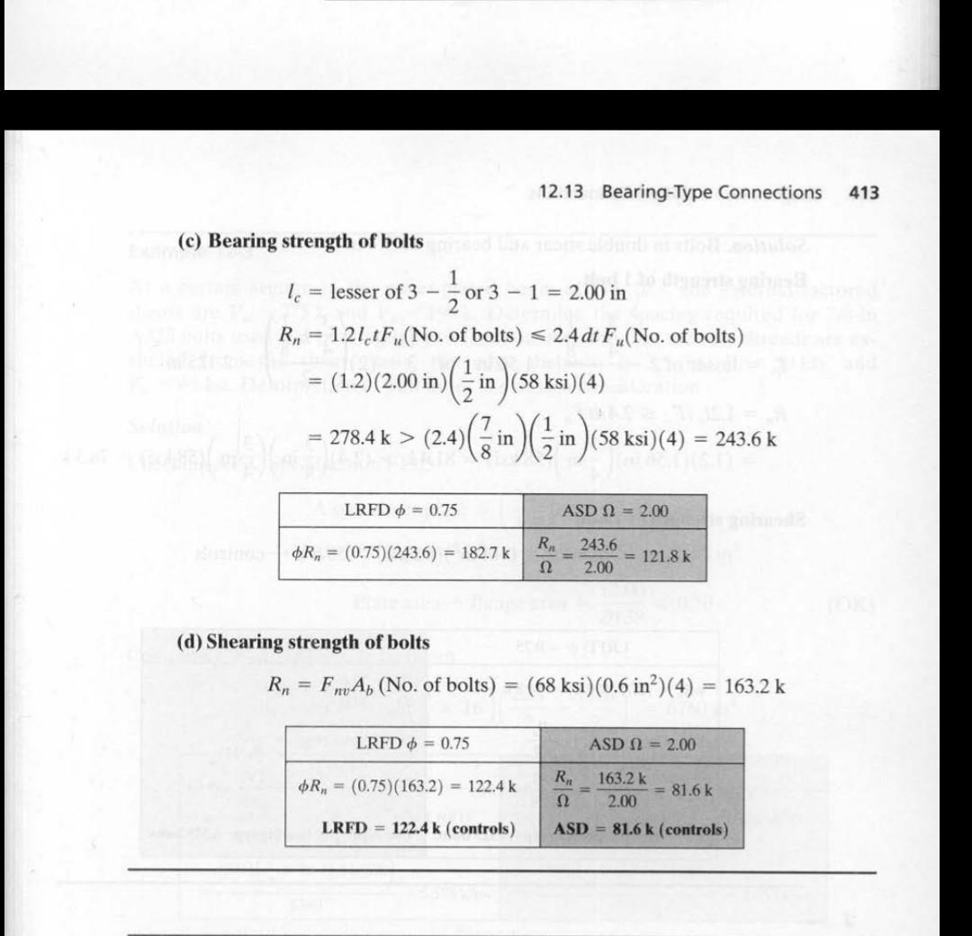 Solved PROBLEM 01: Determine the design strength for the | Chegg.com