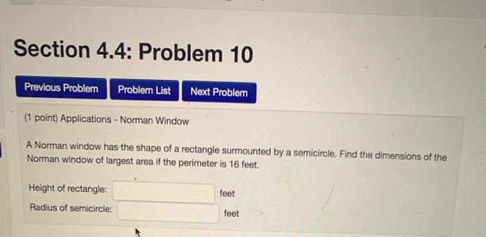 Solved Section 4.4: Problem 10 Previous Problem Probler List | Chegg.com