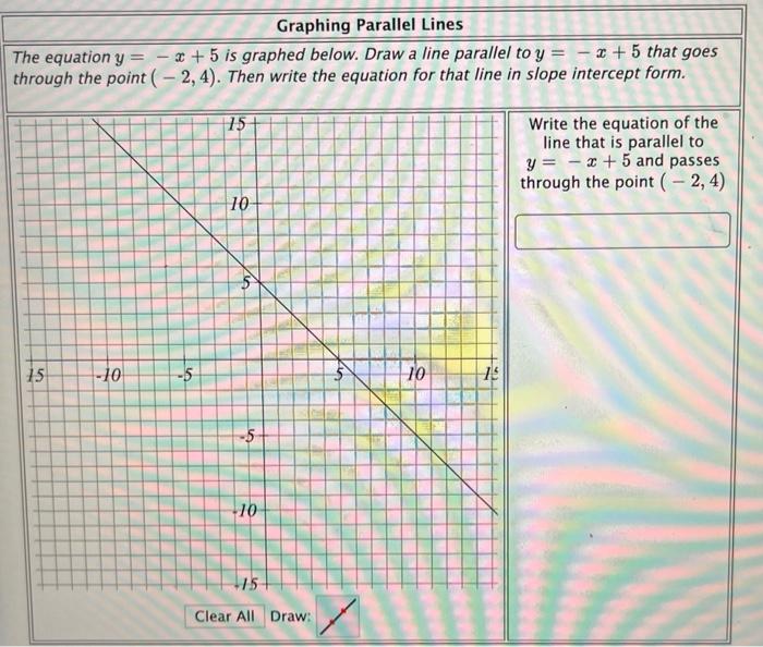 Solved Writing Linear Equations Determine the equation of | Chegg.com
