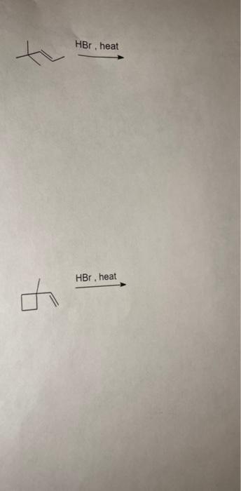 Solved 21. Predict the products for the following reactions | Chegg.com