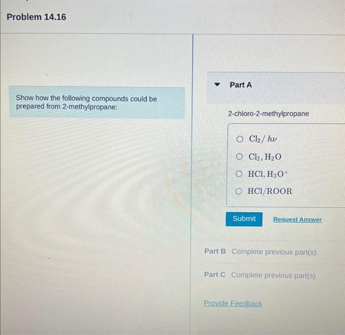 Solved Show how the following compounds could be prepared | Chegg.com