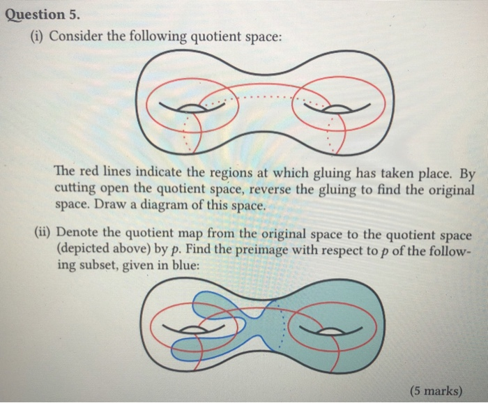 Solved Question 5. (i) Consider the following quotient | Chegg.com