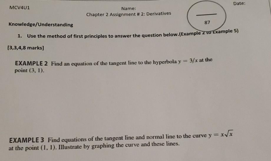 Solved Date: MCV401 Name: Chapter 2 Assignment #2: | Chegg.com