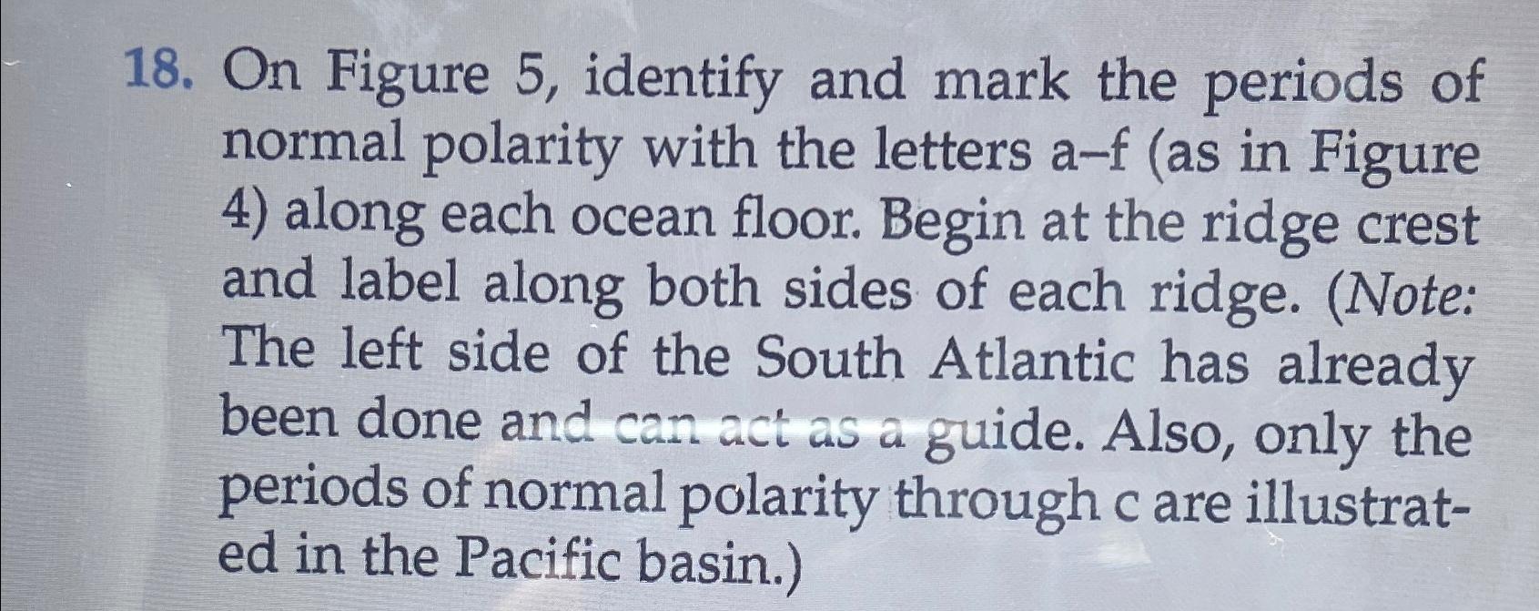 Solved On Figure 5, ﻿identify and mark the periods of normal | Chegg.com