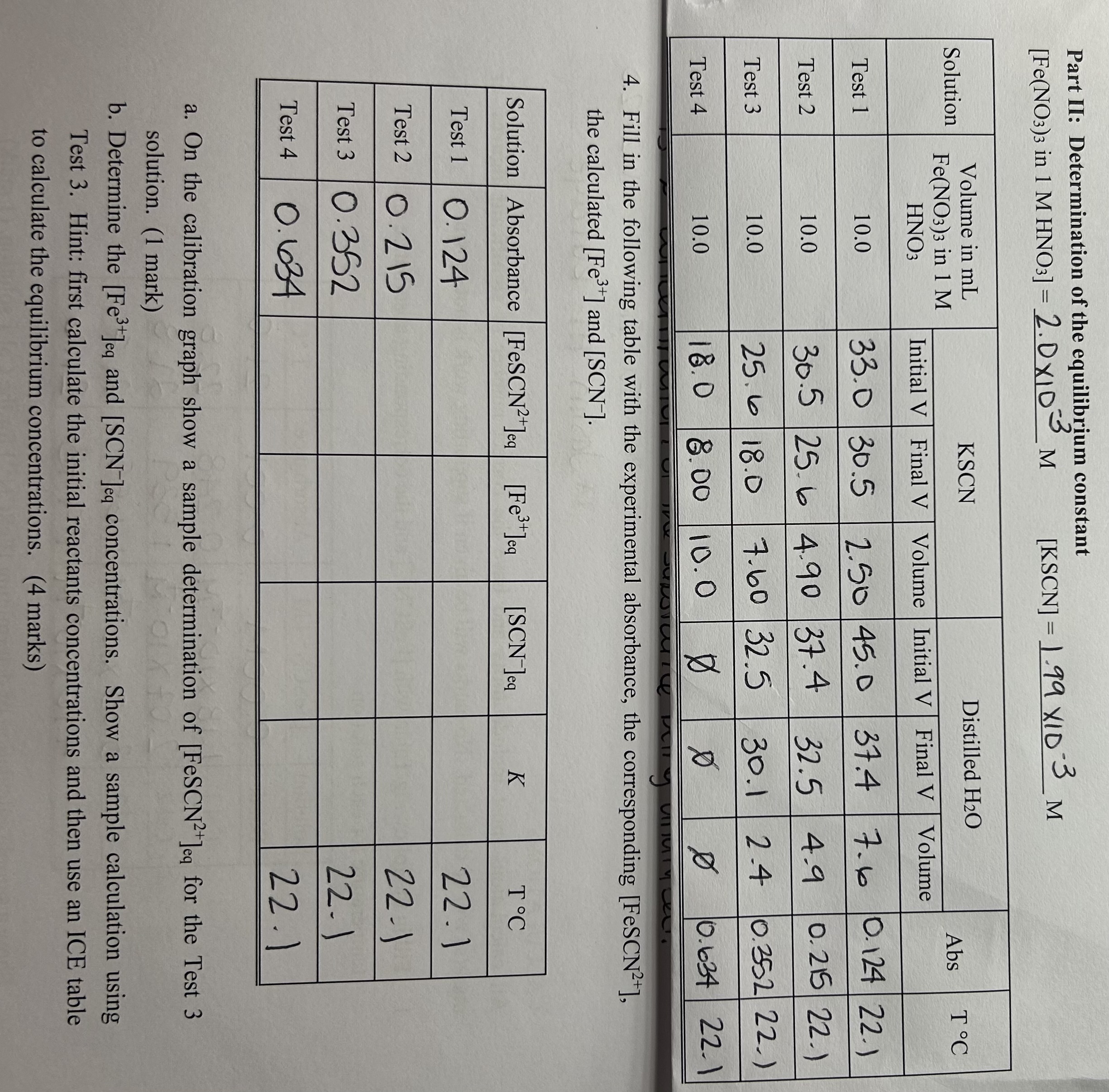 Solved Use the data to show me how to fill in the table | Chegg.com