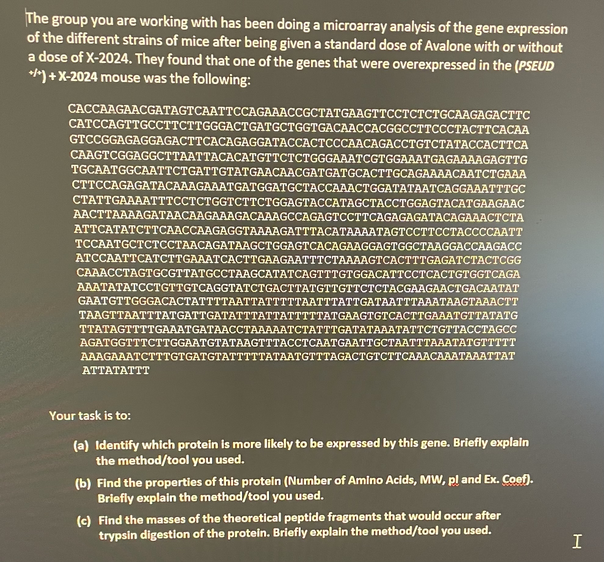 Solved The group you are working with has been doing a | Chegg.com