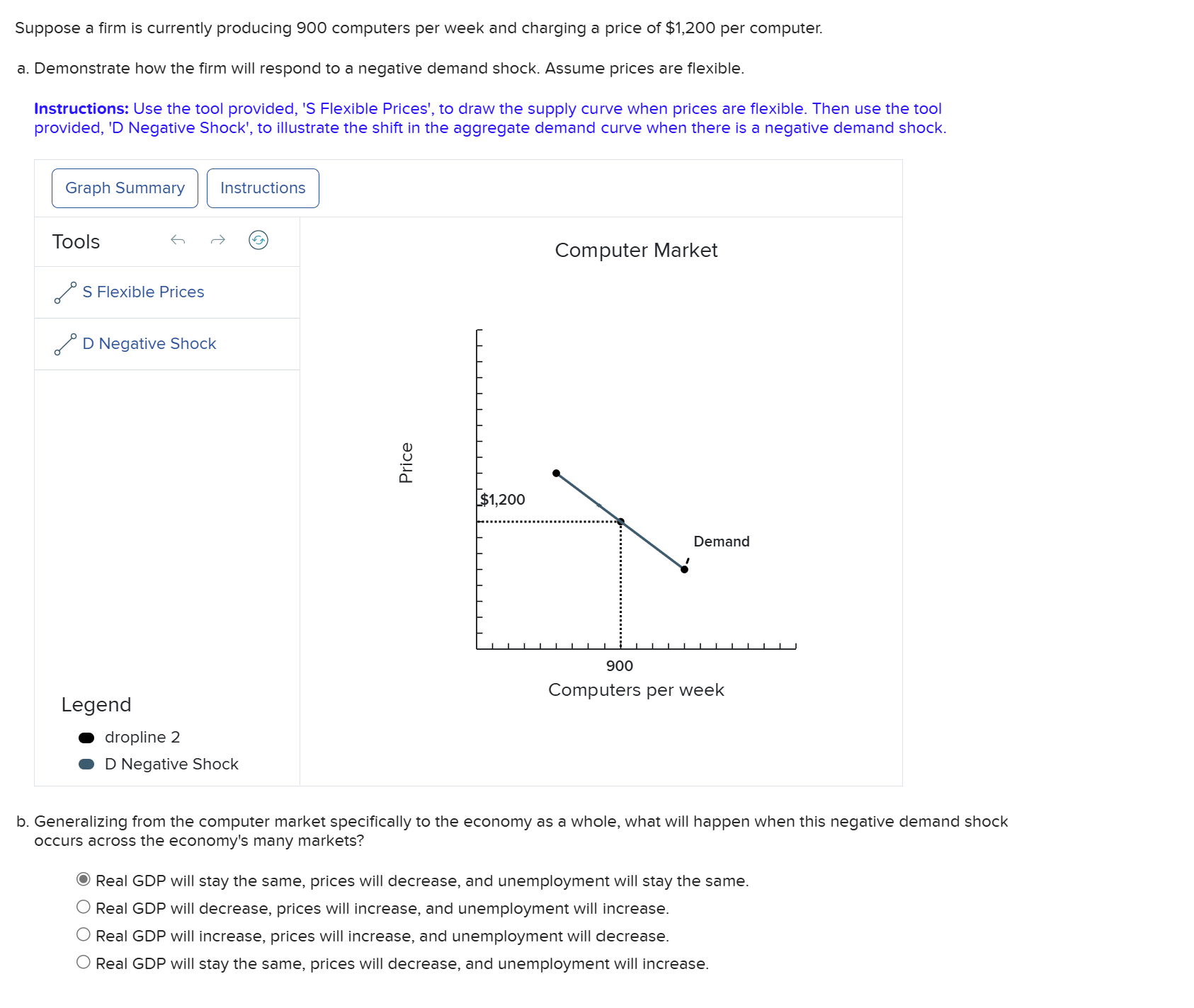 Suppose a firm is currently producing 900 ﻿computers | Chegg.com