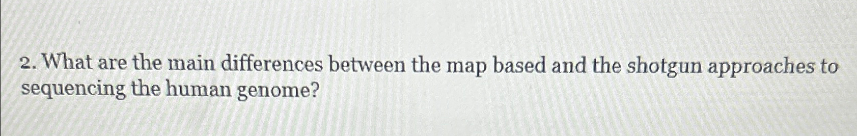 Solved What are the main differences between the map based | Chegg.com