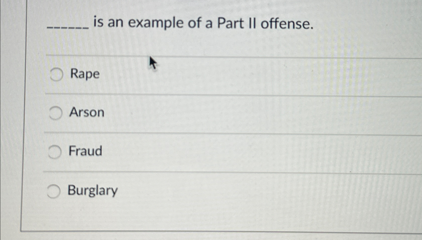 Solved is an example of a Part II | Chegg.com