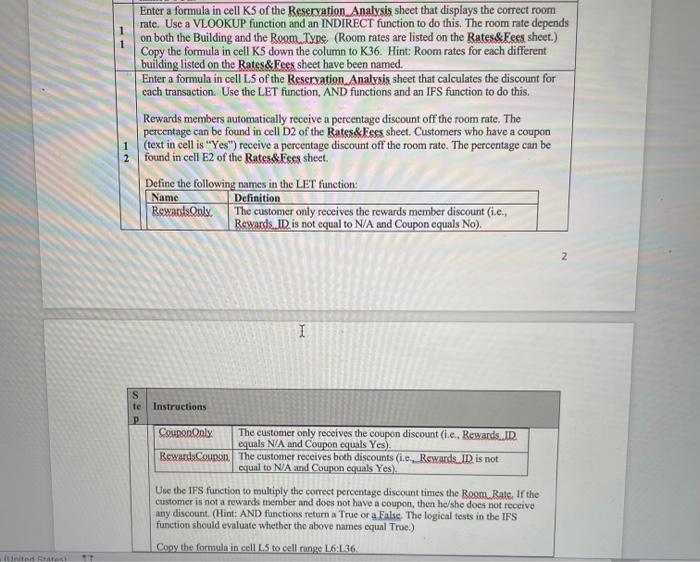 Enter A Formula In Cell K5 Of The Chegg