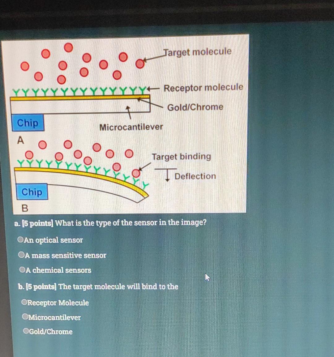 Solved a. [5 points] What is the type of the sensor in the | Chegg.com