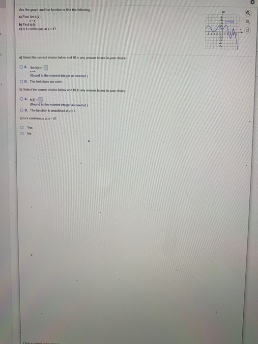 Solved Use the graph and the function to find the following | Chegg.com
