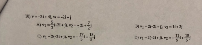 Solved Use the dot product to determine whether the vectors | Chegg.com