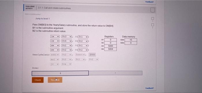 Solved Challenge Activity 311 Call And Create Subroutines 