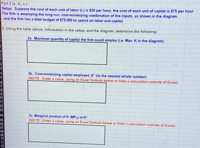Solved Do the following: Part 1: Complete the table, | Chegg.com