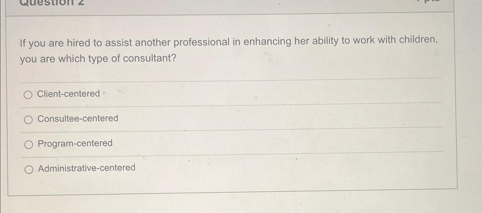 Solved If you are hired to assist another professional in | Chegg.com