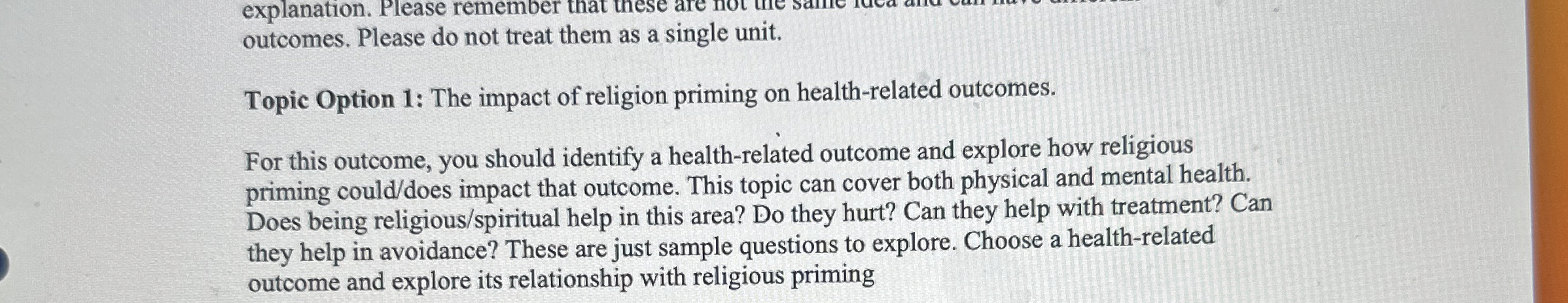 Solved explanation. Please remember outcomes. Please do not | Chegg.com
