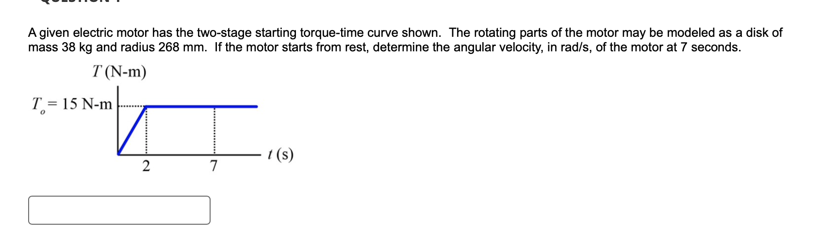 Solved A given electric motor has the two-stage starting | Chegg.com
