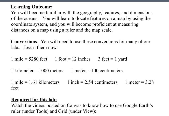Solved Learning Outcome: You will become familiar with the | Chegg.com