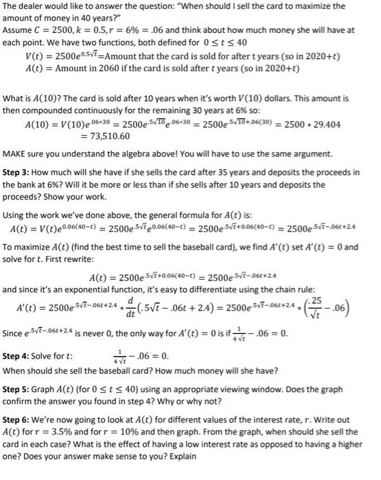 Solved Part 1: A dealer in sports cards has a rare baseball | Chegg.com