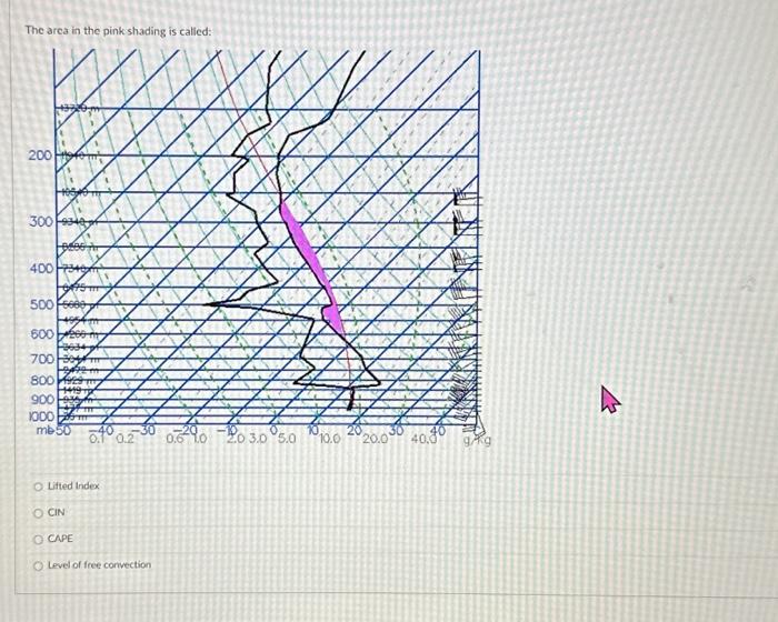 Solved The area in the pink shading is calied: Litted Index | Chegg.com