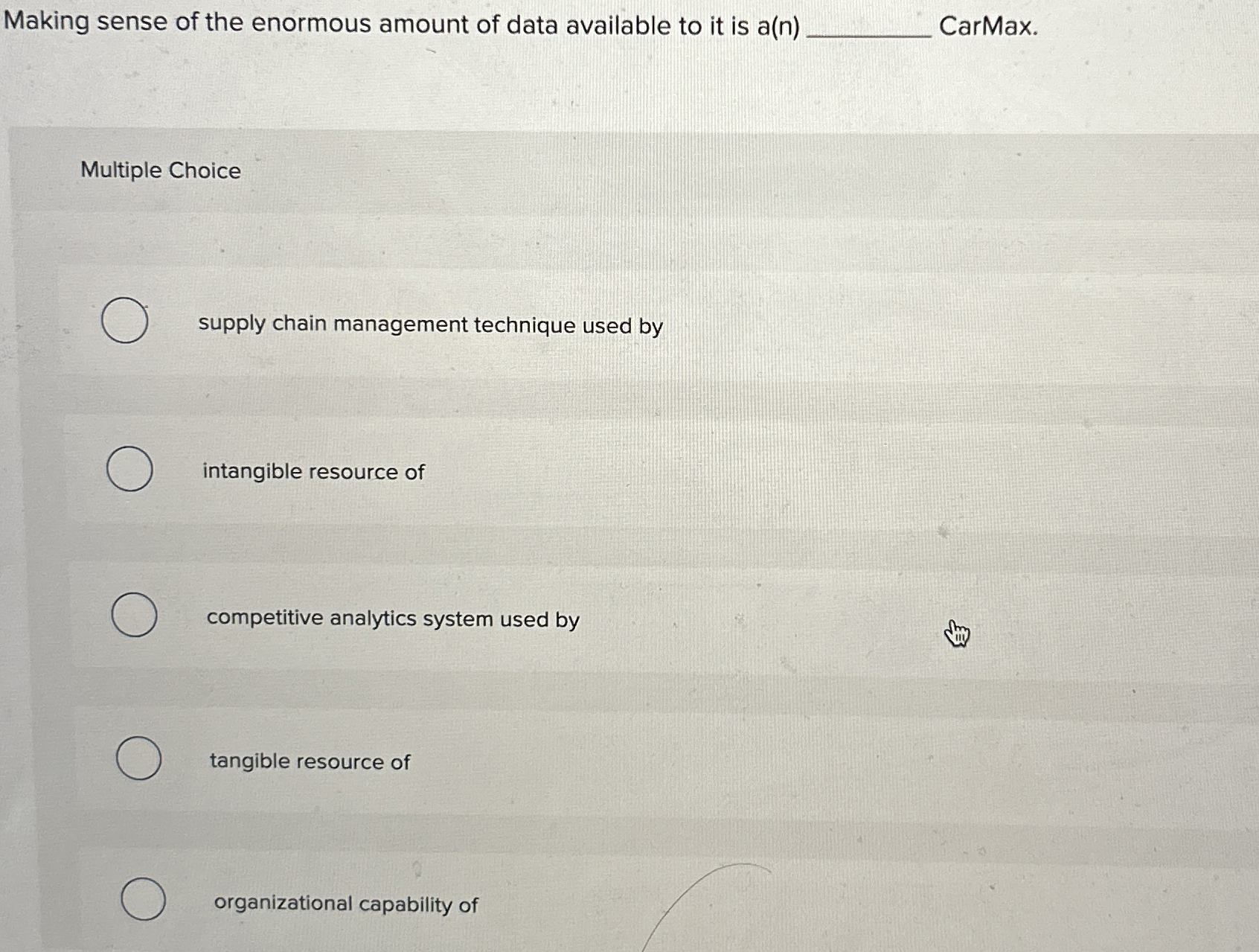Solved Making sense of the enormous amount of data available | Chegg.com