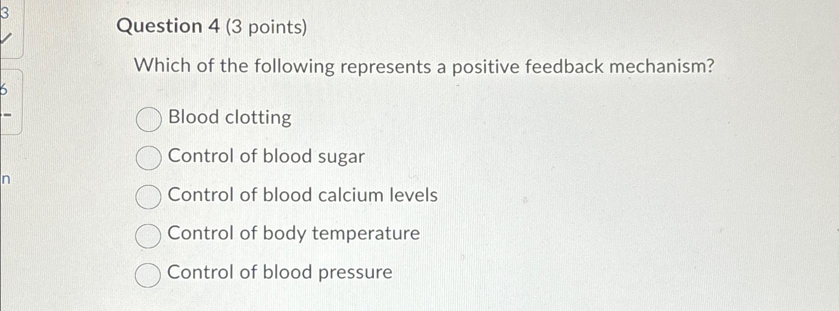 Solved Question 4 (3 ﻿points)Which of the following | Chegg.com