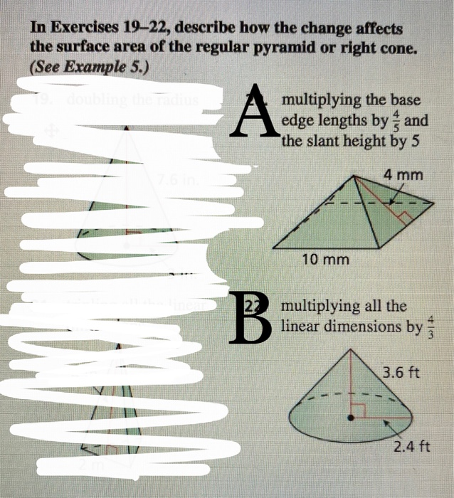 Solved In Exercises 19–22, describe how the change affects | Chegg.com