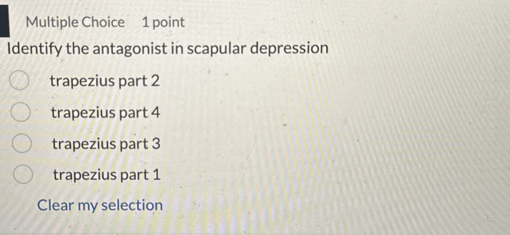 Solved Multiple Choice 1 ﻿pointIdentify the antagonist in | Chegg.com