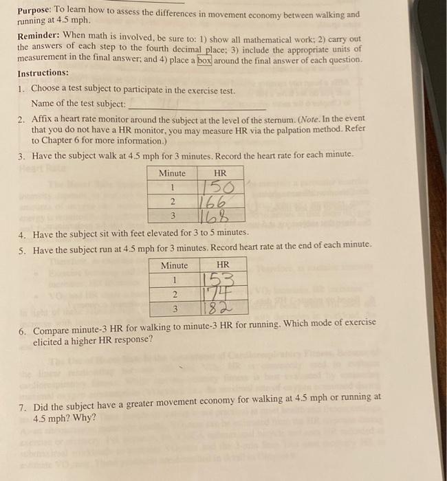 8. Use Table 5.1 to convert work in kpm to work in | Chegg.com