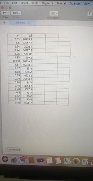 Solved The accompanying data file contains 19 observations | Chegg.com