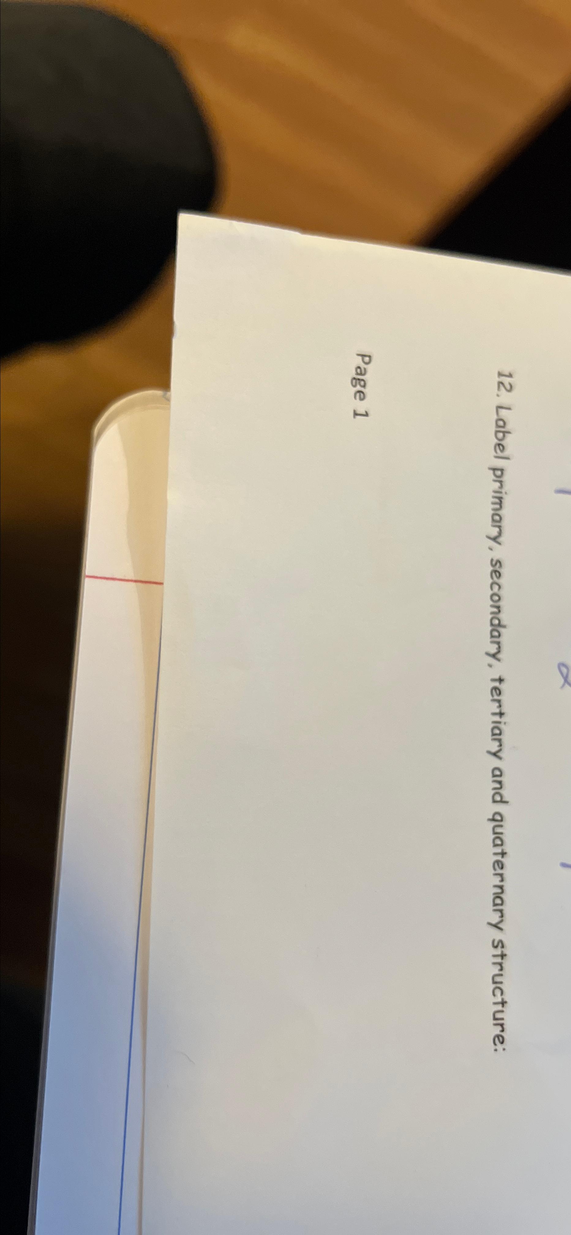 Solved Label primary, secondary, ﻿tertiary and quaternary | Chegg.com