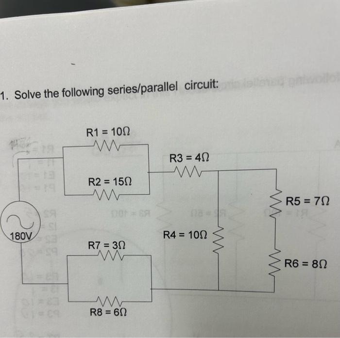 Solved solve forEIRPat all resistors and total | Chegg.com