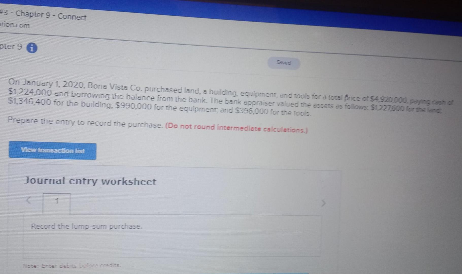 Solved =3 - Chapter 9 - Connect etion.com pter 9 0 On | Chegg.com