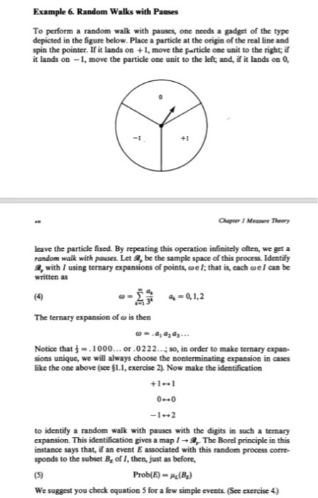 6. With the ternary numbers as a model for the random | Chegg.com