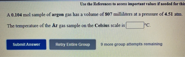 Solved Use the References to access important values if | Chegg.com
