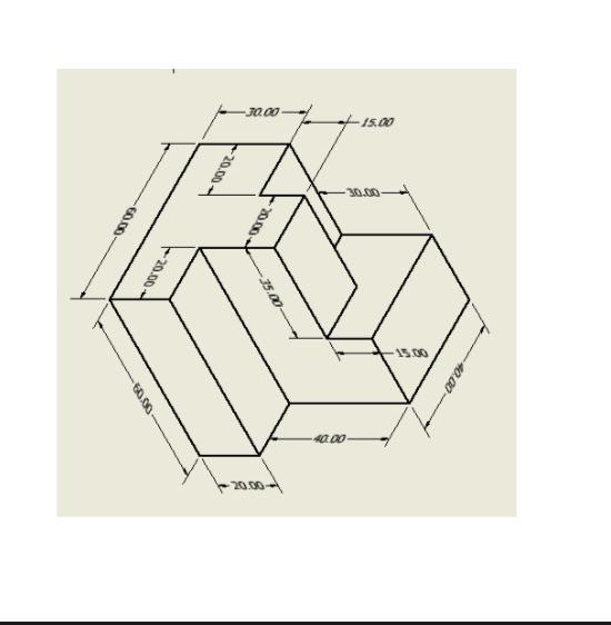 Solved i need top view and side view and front view | Chegg.com