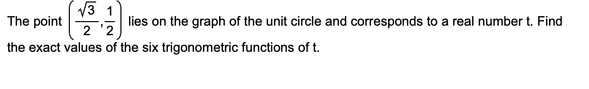 Solved The point (322,12) ﻿lies on the graph of the unit | Chegg.com