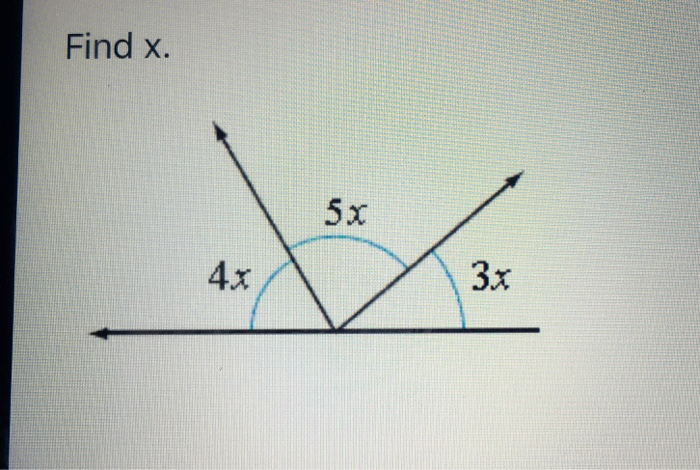 Solved Find x. | Chegg.com