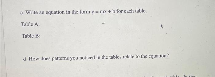 Solved 13. a. In the column labeled Another way to write y, | Chegg.com