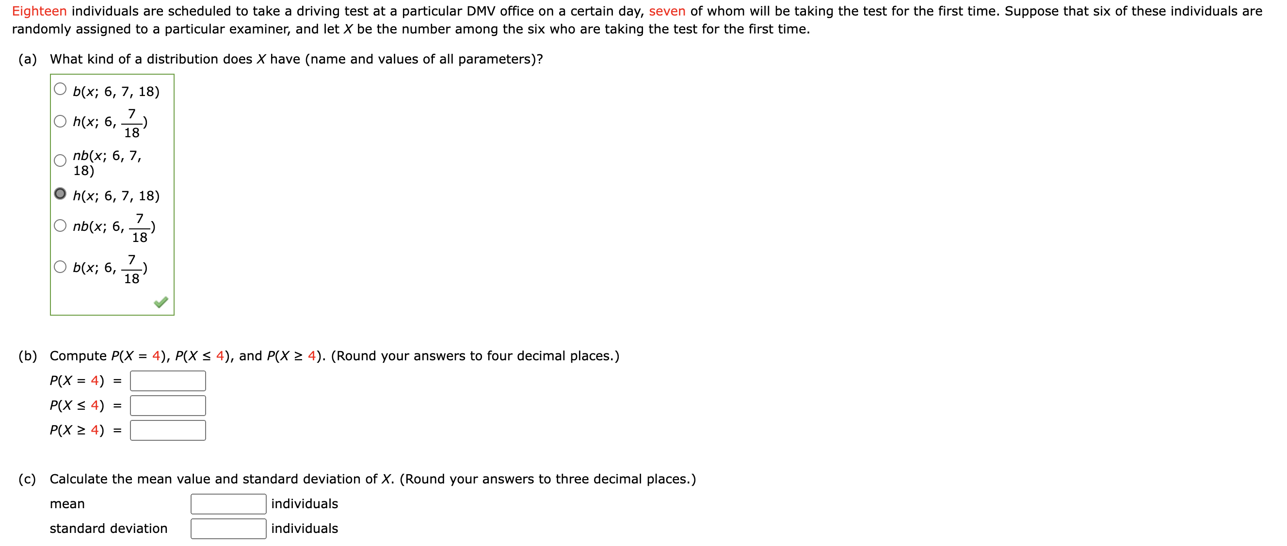 Solved randomly assigned to a particular examiner, and let x | Chegg.com