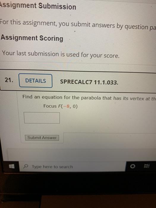 Solved Assignment Submission For this assignment, you submit | Chegg.com