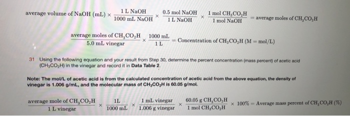 Solved Data Table 1 Data Table 2 Data Table 1: NaOH | Chegg.com