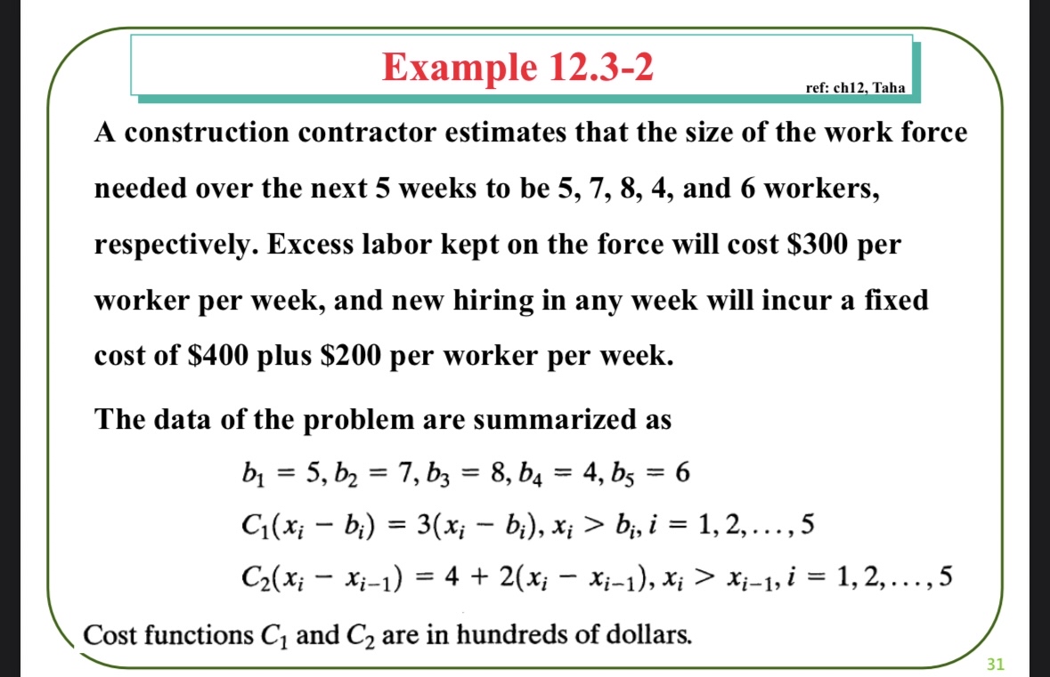 Solved Solve Example 12.3.2 ﻿for each of the following | Chegg.com
