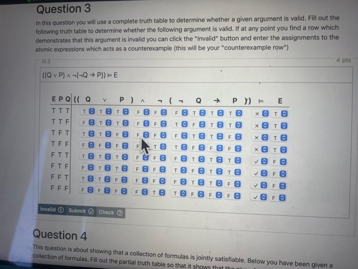 In this question you will use a complete truth table | Chegg.com