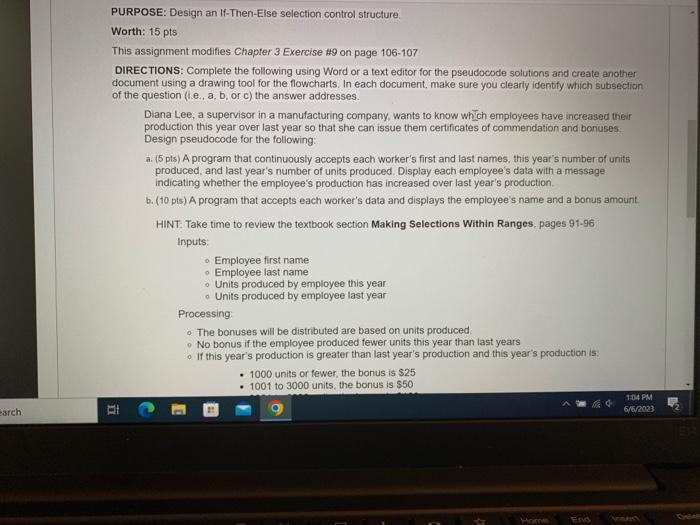 Solved I need help with creating a flowcharts using drawing | Chegg.com
