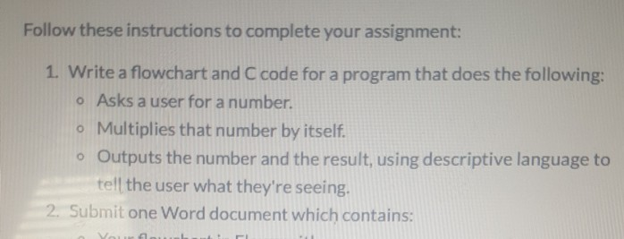 Solved Follow these instructions to complete your | Chegg.com