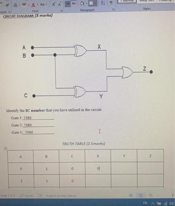 Solved orma 21 Paragraph Styles A. A . A - AA oard Font | Chegg.com