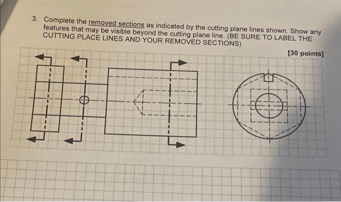 Solved 3. Complete the removed sections as indicated by the | Chegg.com